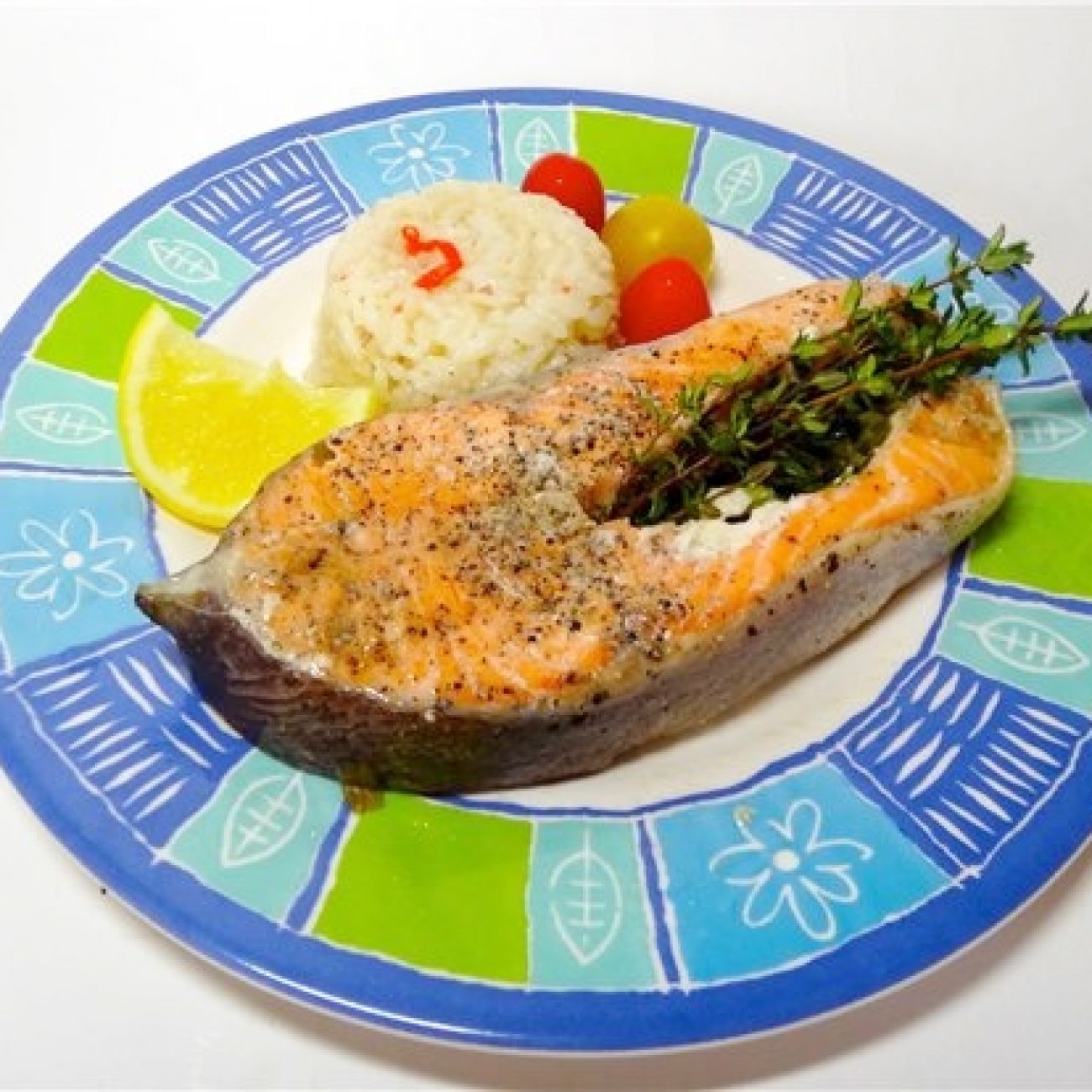 Форель с овощами и креветками - Вкусные заметки